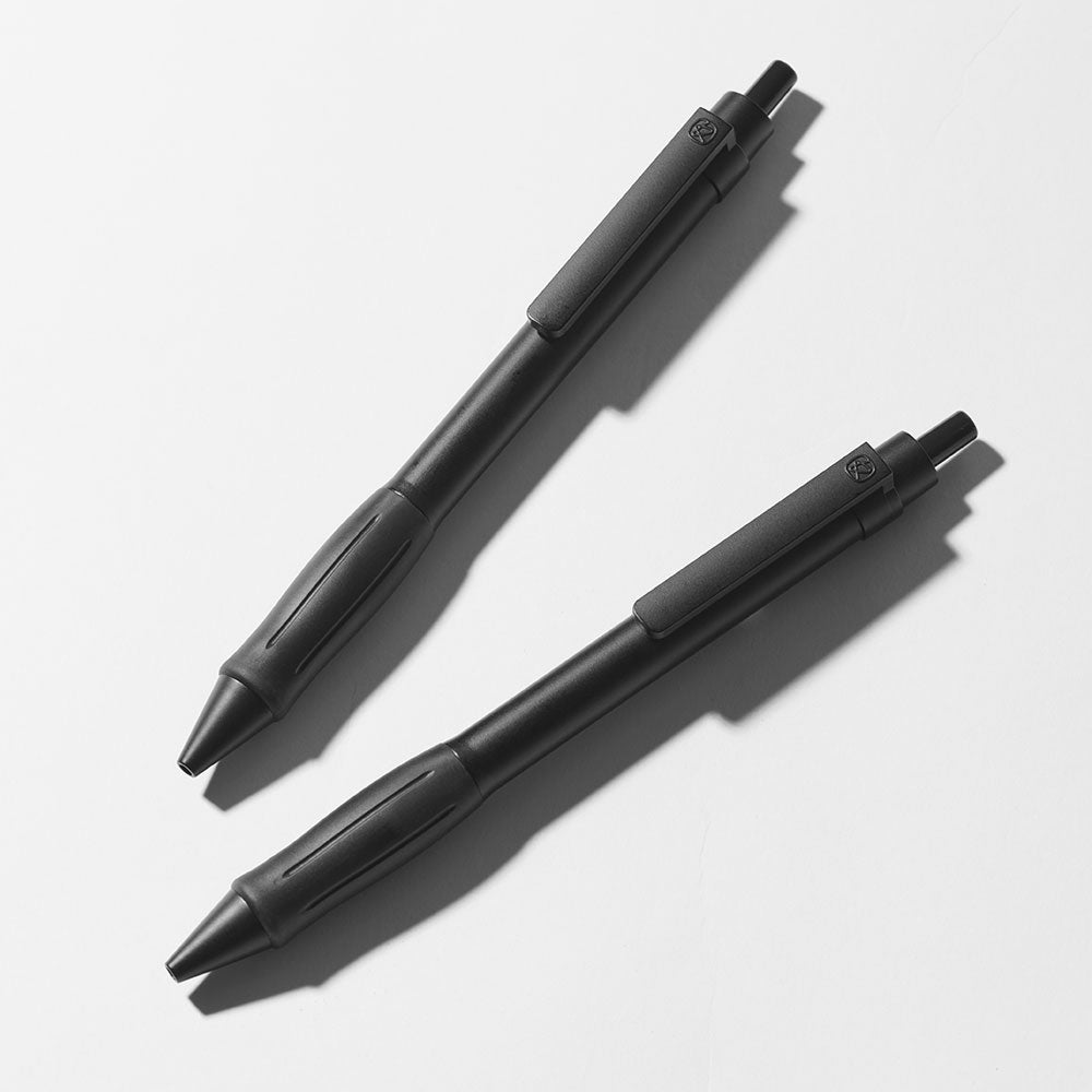 Kaco KEYBO Gel Ink Pens Black 5 Pieces 0.5mm Fine Point Aesthetic Pens ...